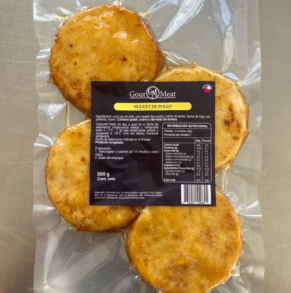 HAMBURGUESAS CRISPYS DE POLLO 500 GRS - Gourmeat
